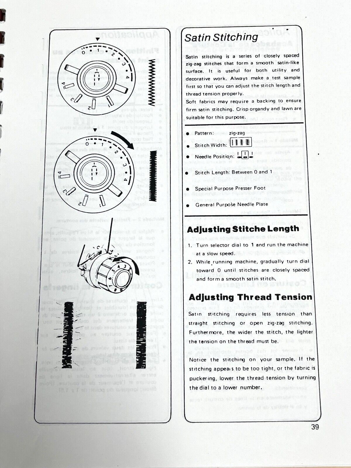 Vintage Singer 3103 Sewing Machine Owner's Manual Zig Zag Instruction ...