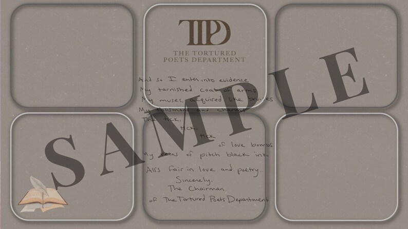 TTPD Laptop Wallpaper Organizer - Etsy