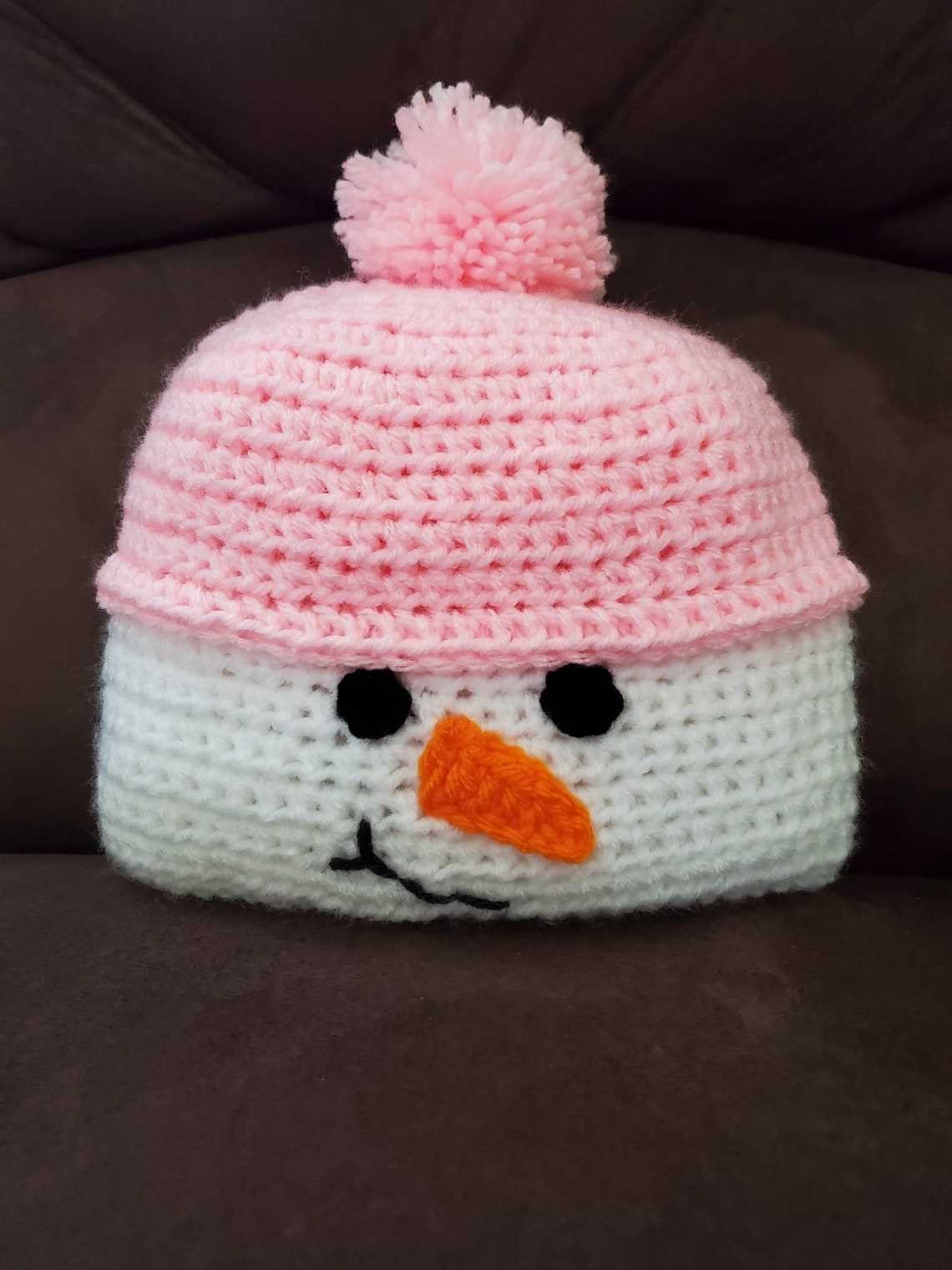 Kids Colorful Snowman Hat (free Shipping!) - Etsy