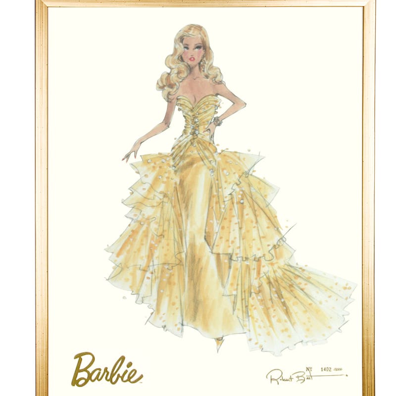 Vintage Barbie Print - Etsy