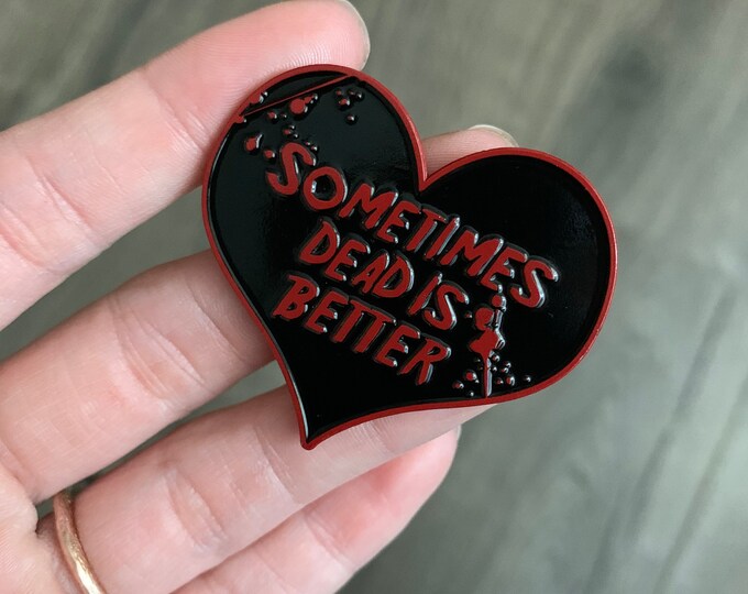 Undead Enamel Pin - Etsy