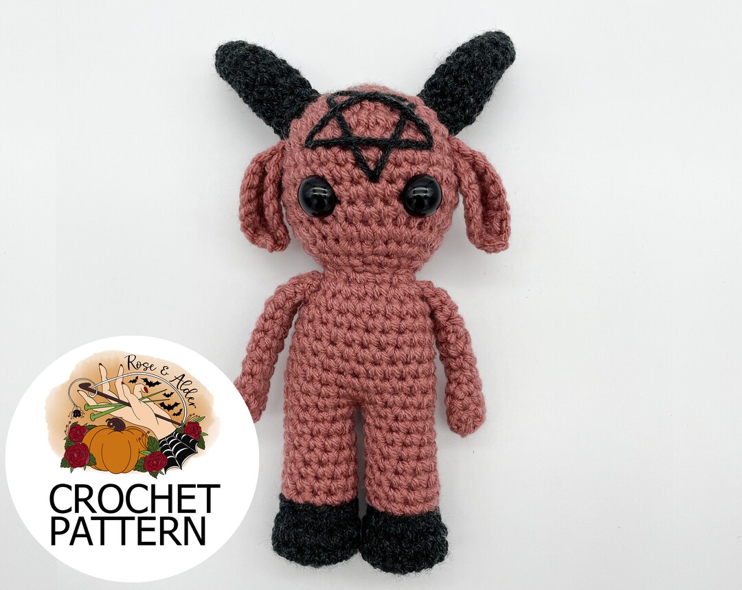 PATTERN ONLY | Black Phillip | Crochet PDF - Etsy