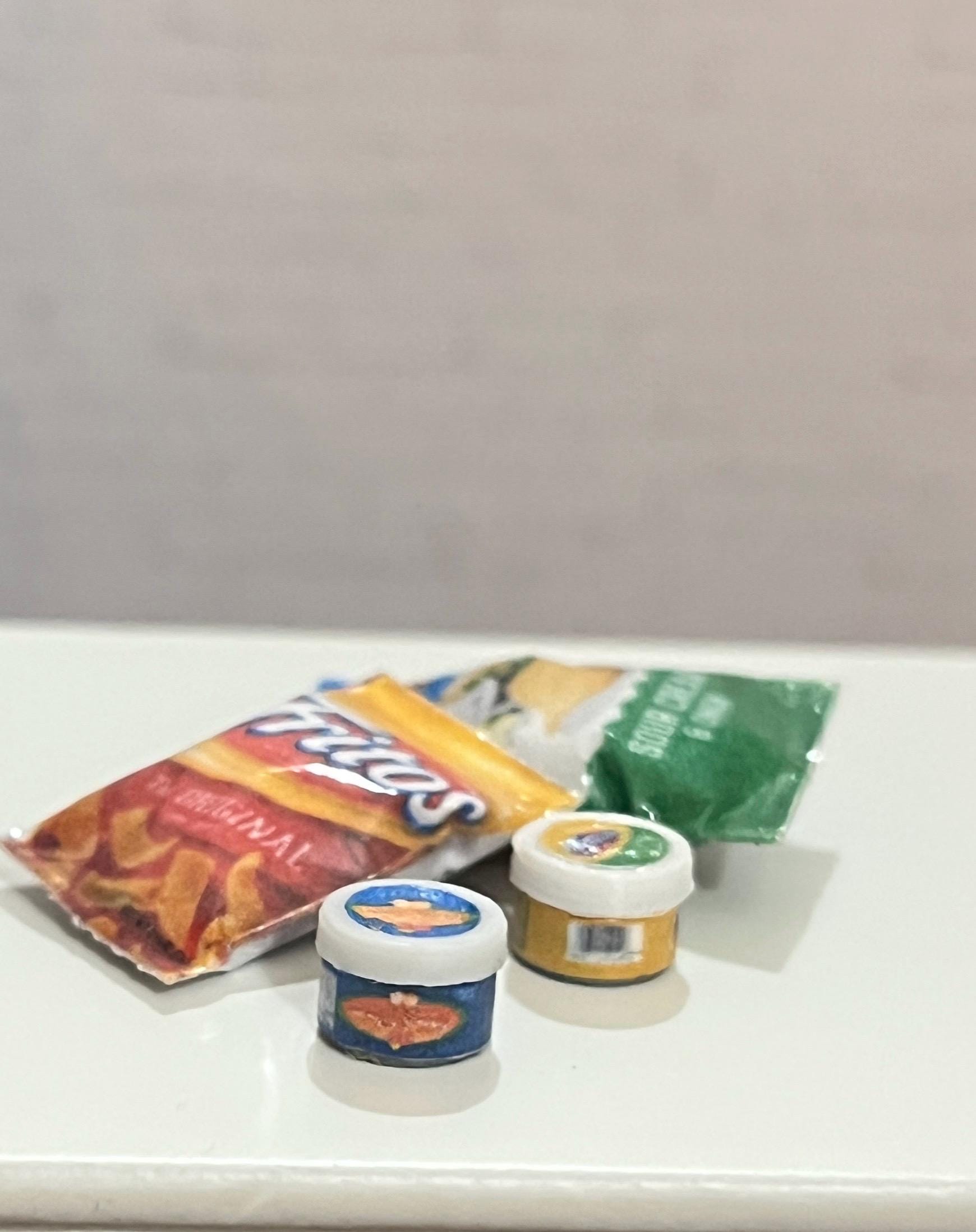 1:12 Dollhouse Miniature Chip Dip, Fritolays Chips Replica for ...