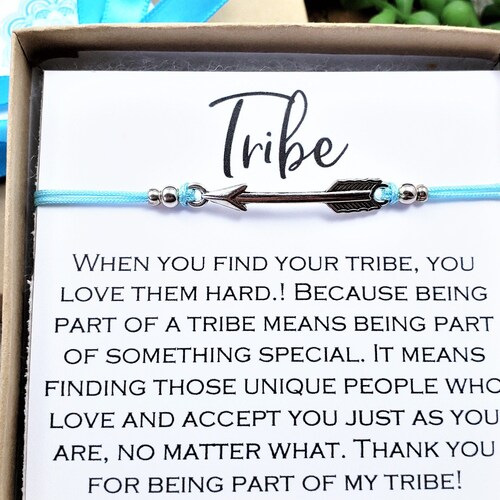 Thankful for My Tribe Braceletthankful Bracelettribe - Etsy