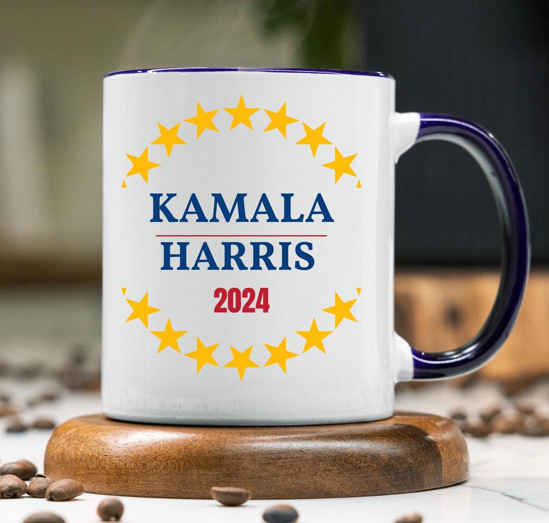 Kamala Harris Mug, Harris for President, 2024 Election Coffee Mug ...