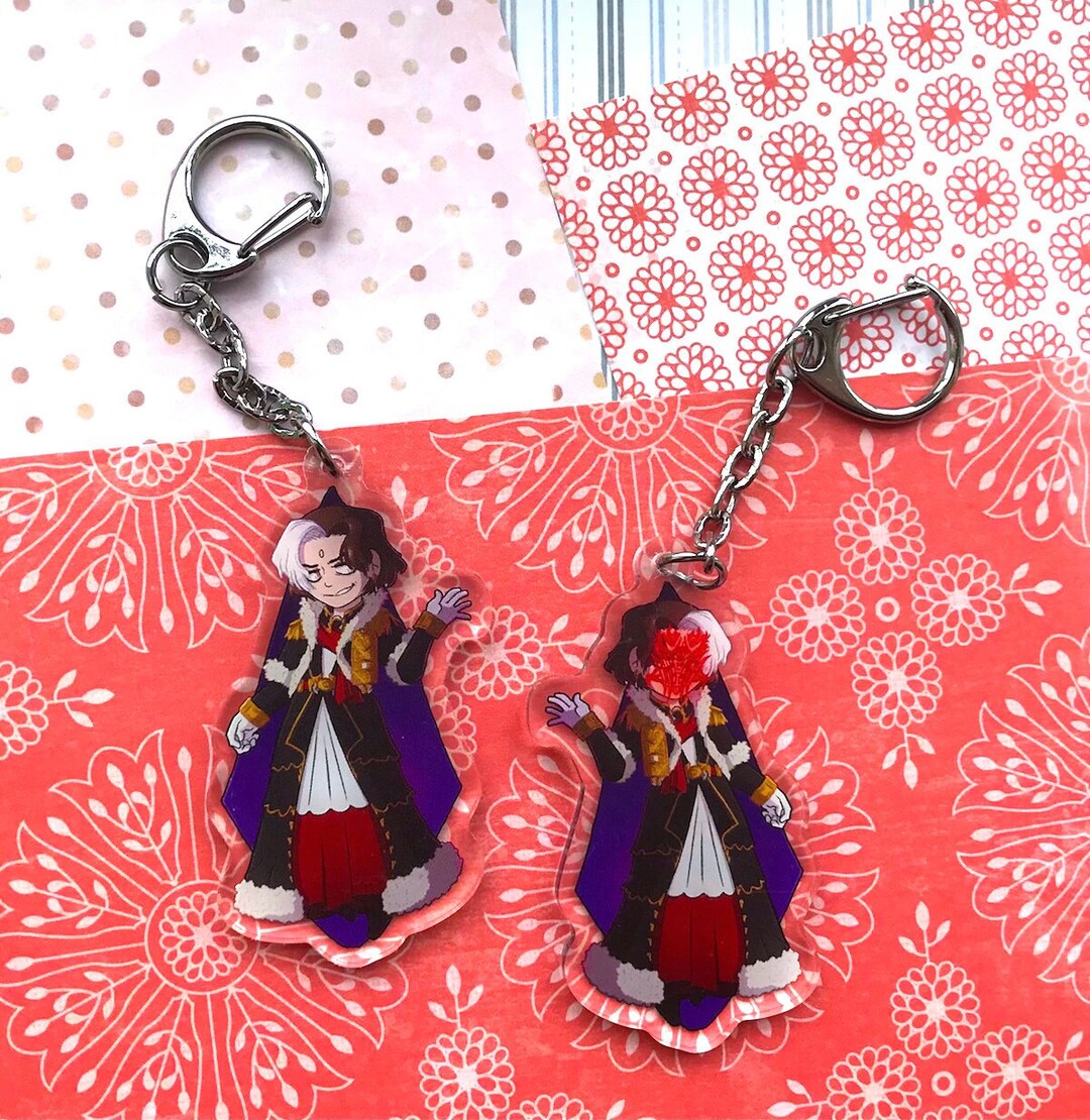 Emet Selch Hades FFXIV Shadowbringers Acrylic Charm - Etsy
