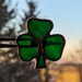 Stained Glass Shamrock Pin Irish St. Patrick's Day Glass Art - Etsy
