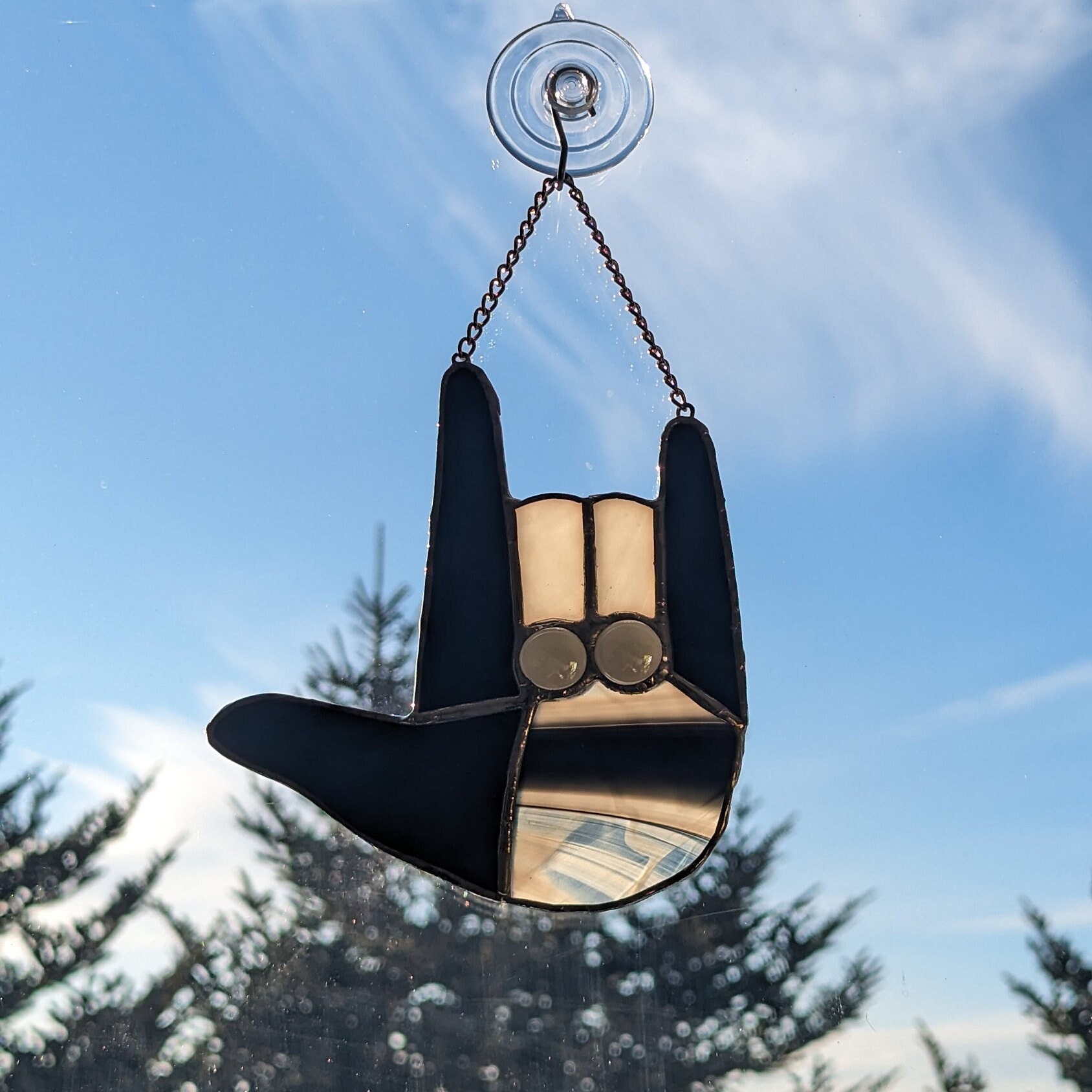 ILY American Sign Language | I Love You ASL Deaf | Stained Glass ...