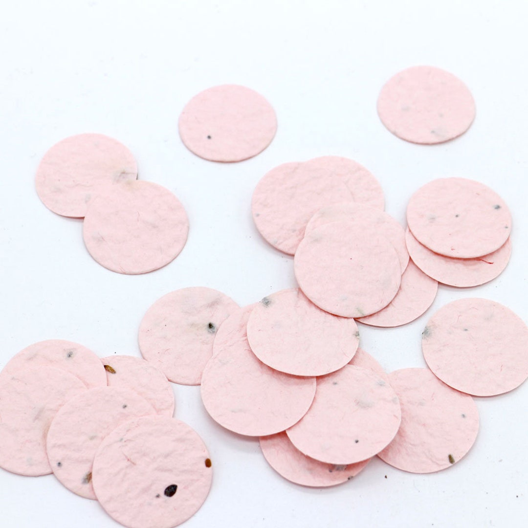 Seed Confetti Seed Paper Confetti KREIS Light Pink Light Pink ...