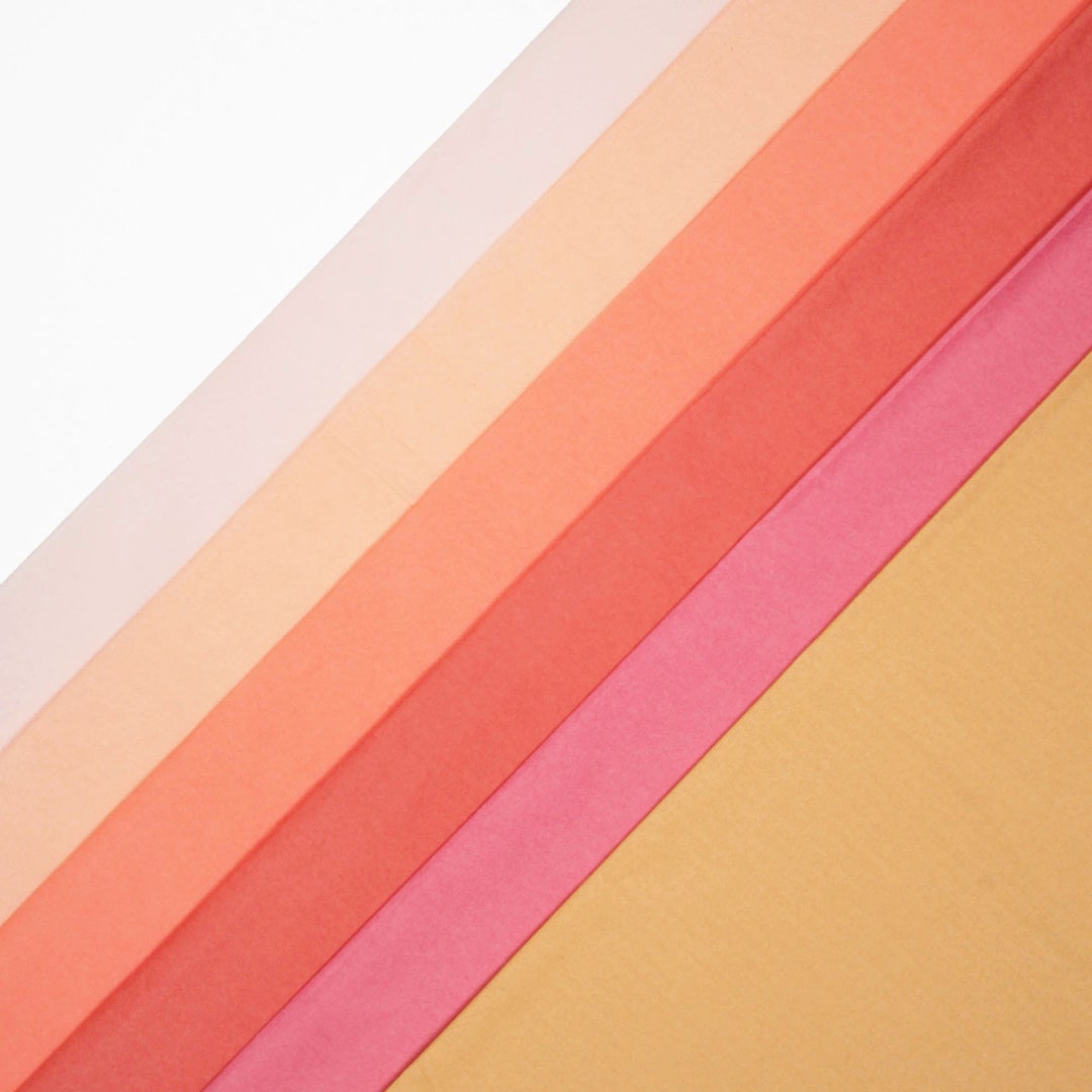 Silk Tissue Paper BOHO RAINBOW 50 X 75 Cm - Etsy