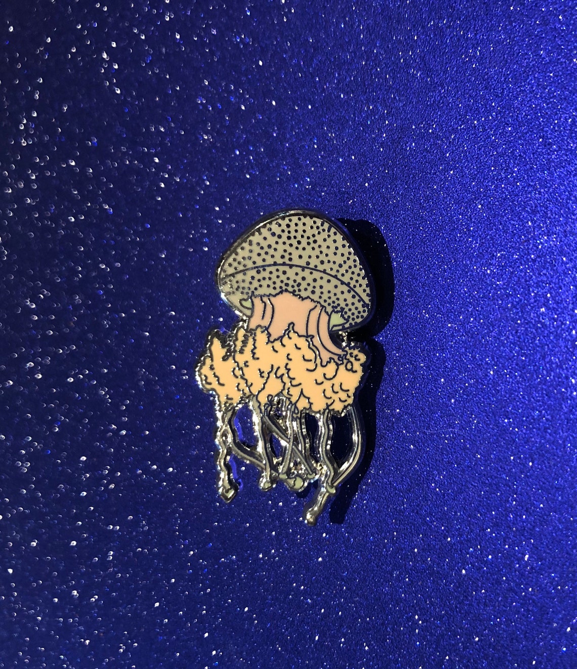 Jellyfish Enamel Pin Hard Enamel Pin Animal Pin - Etsy
