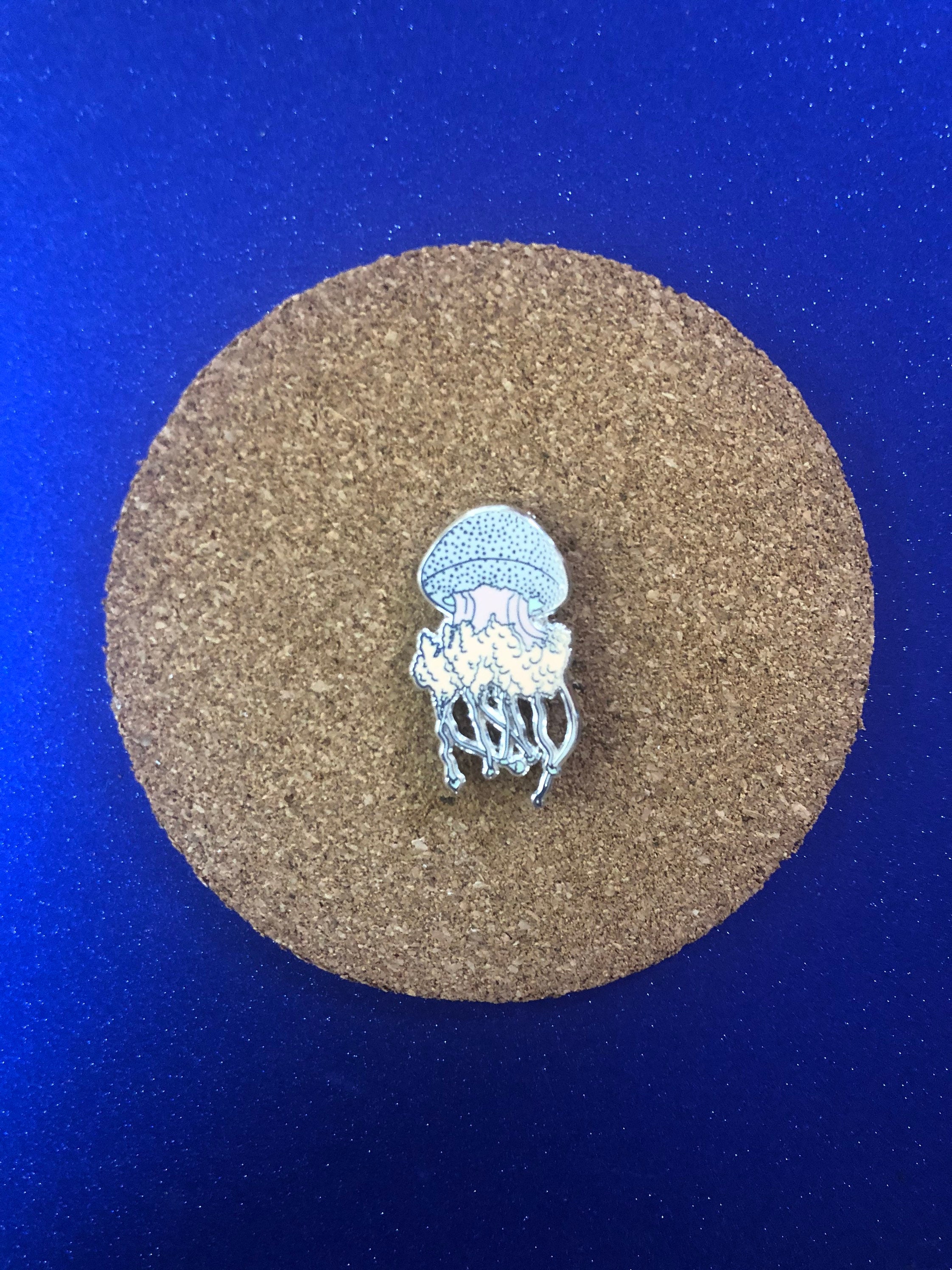 Jellyfish Enamel Pin Hard Enamel Pin Animal Pin - Etsy