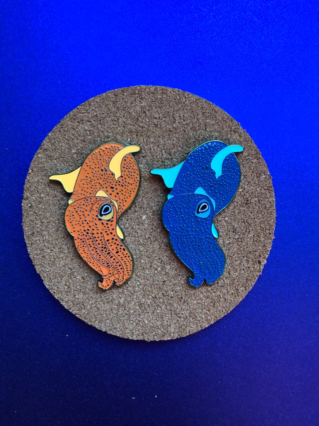 Hawaiin Bobtail Squid Soft Enamel Pin - Animal Enamel Pin - Squid Pin ...
