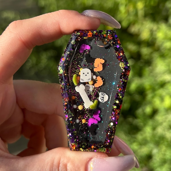 Resin Keychain - Etsy