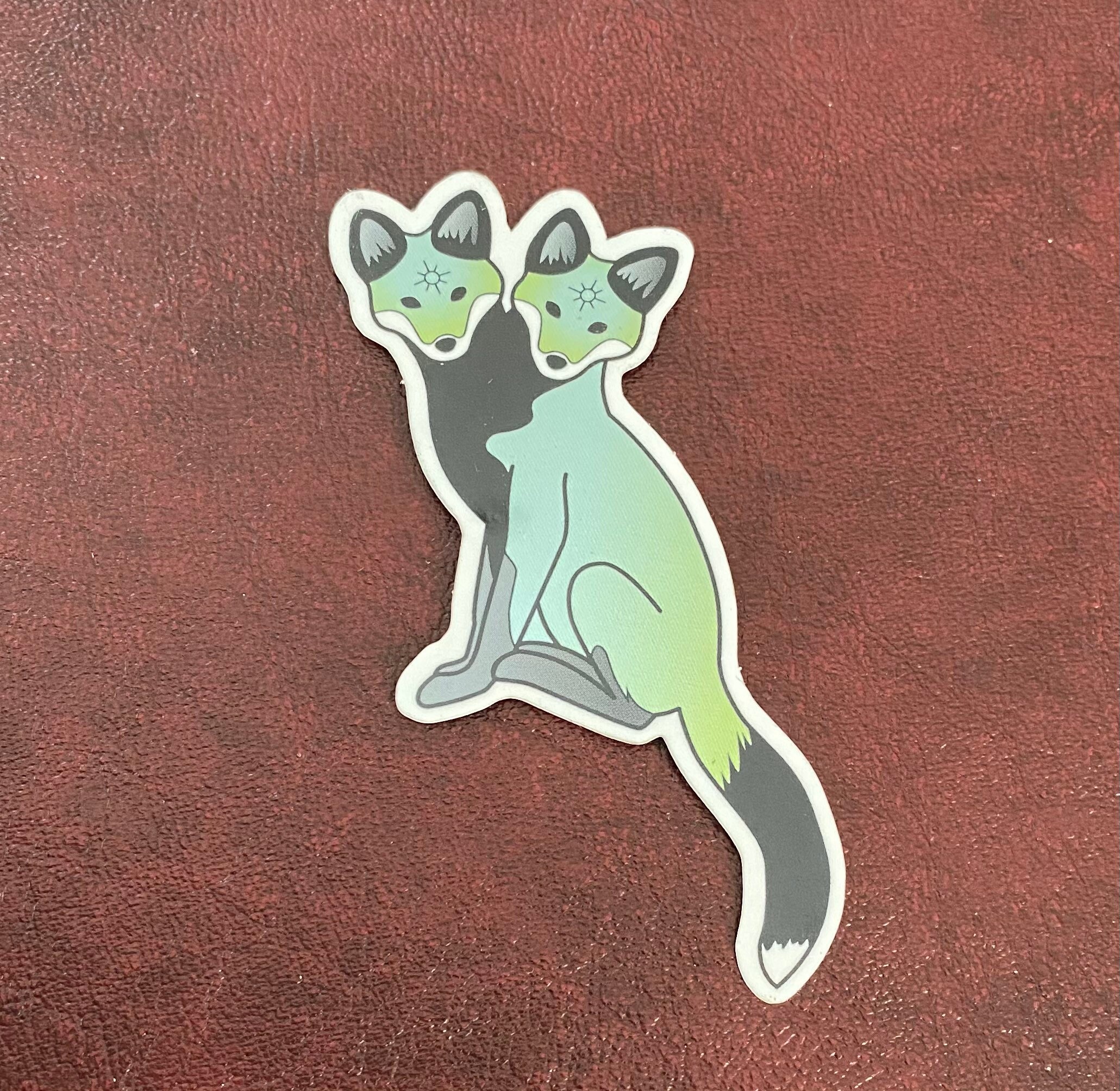 Set of 3 Metallic Stickers | Etsy