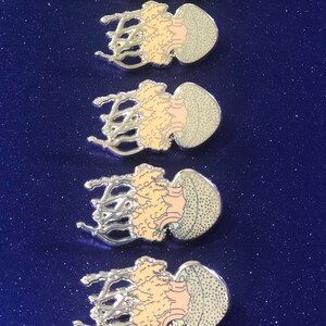 Jellyfish Enamel Pin - Hard Enamel Pin - Animal Pin - Collectible Pin ...