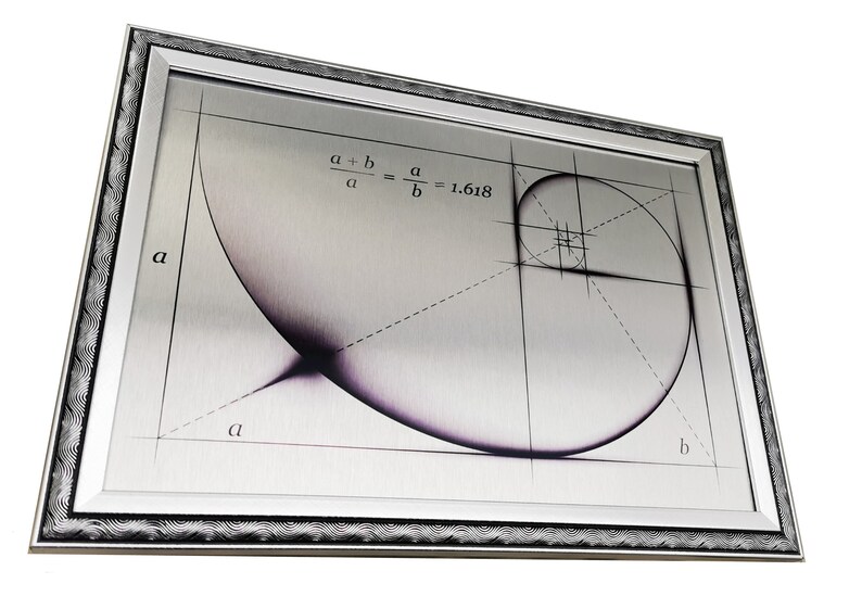 Fibonacci the Golden Ratio WALL ART Exclusive Design on - Etsy