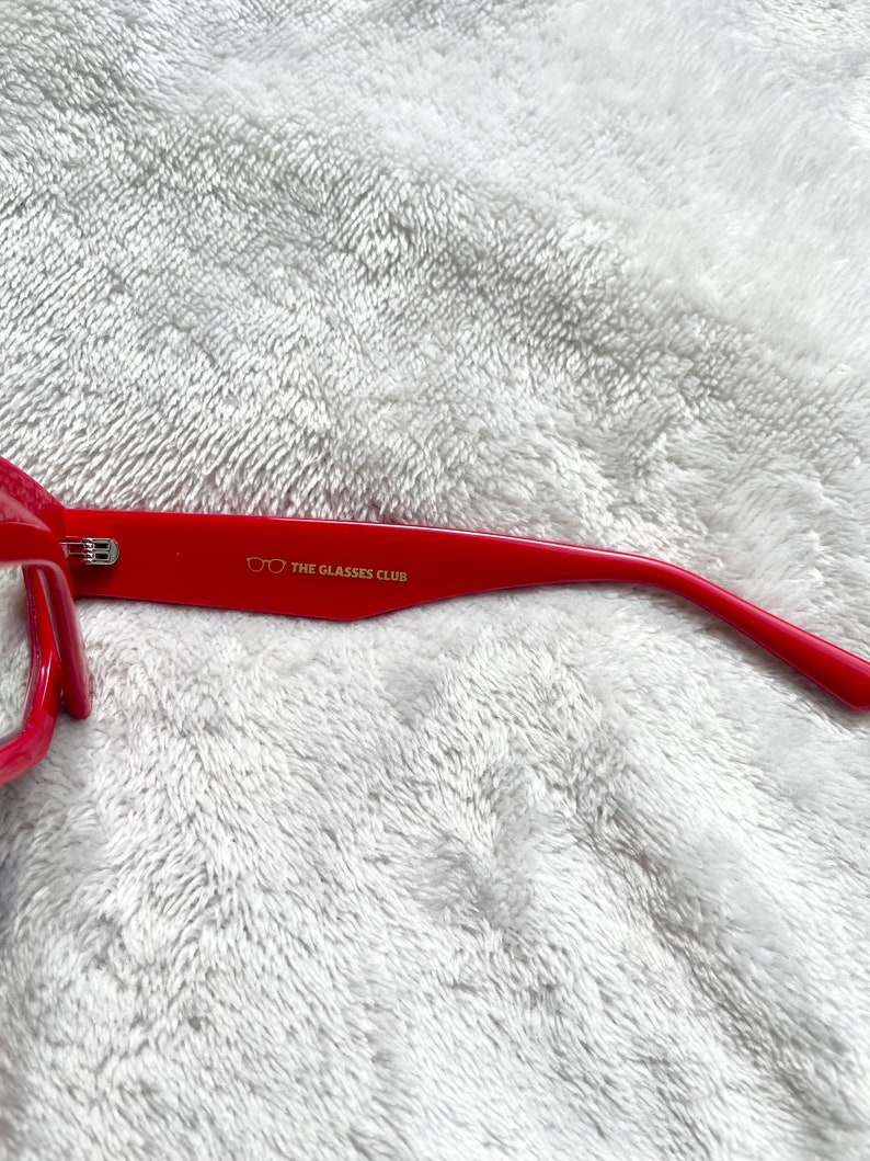 Beautiful Bold Red Reading Glasses for Women 3.00 the Glasses Club - Etsy