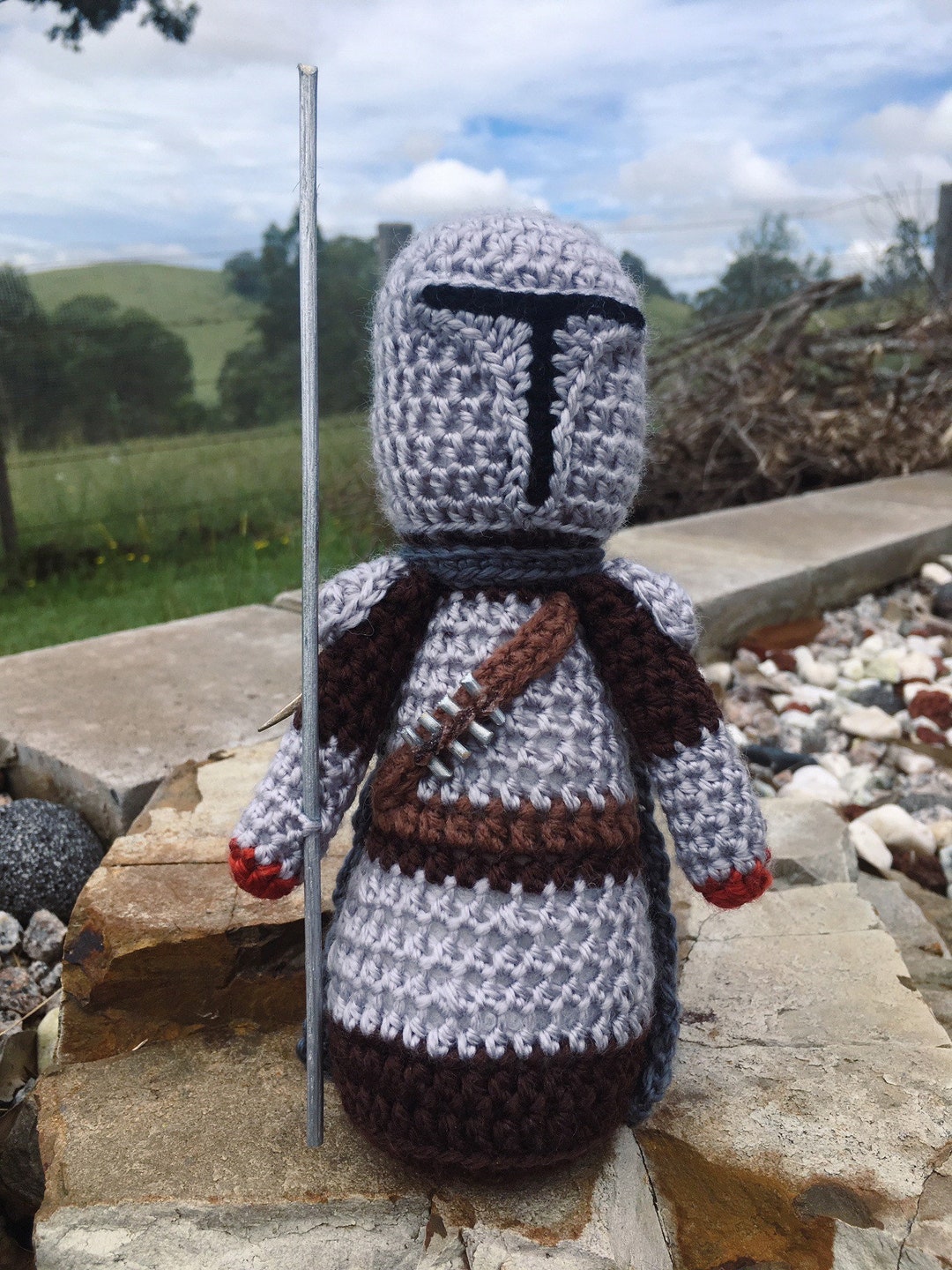 Crochet Mando Doll/amigurumi - Etsy