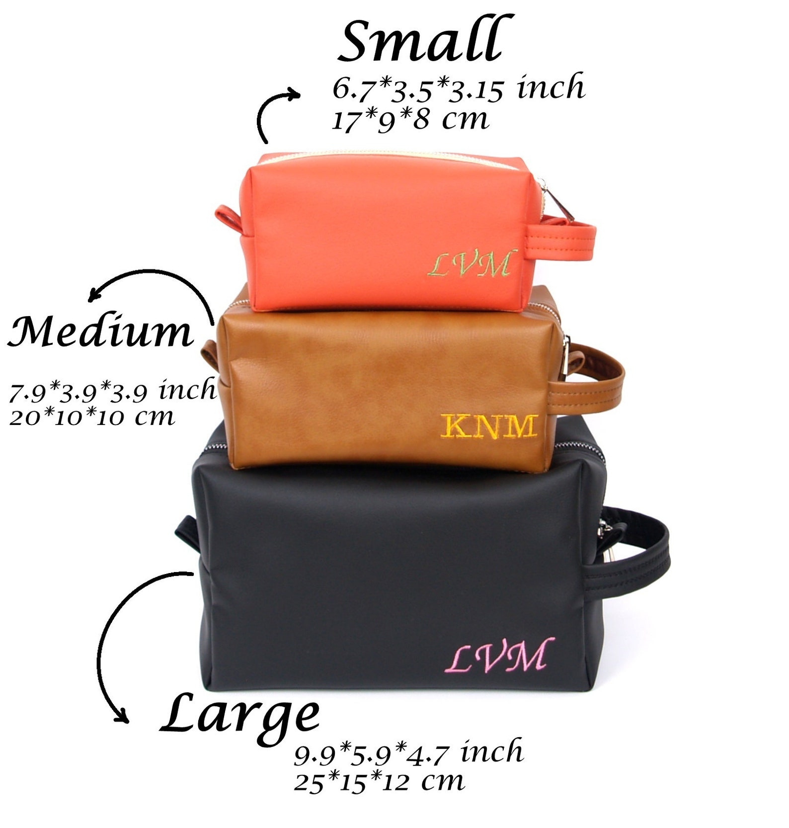 Dopp Kit for Men Vegan Leather Dopp Kit Dopp Kit Women Dopp | Etsy