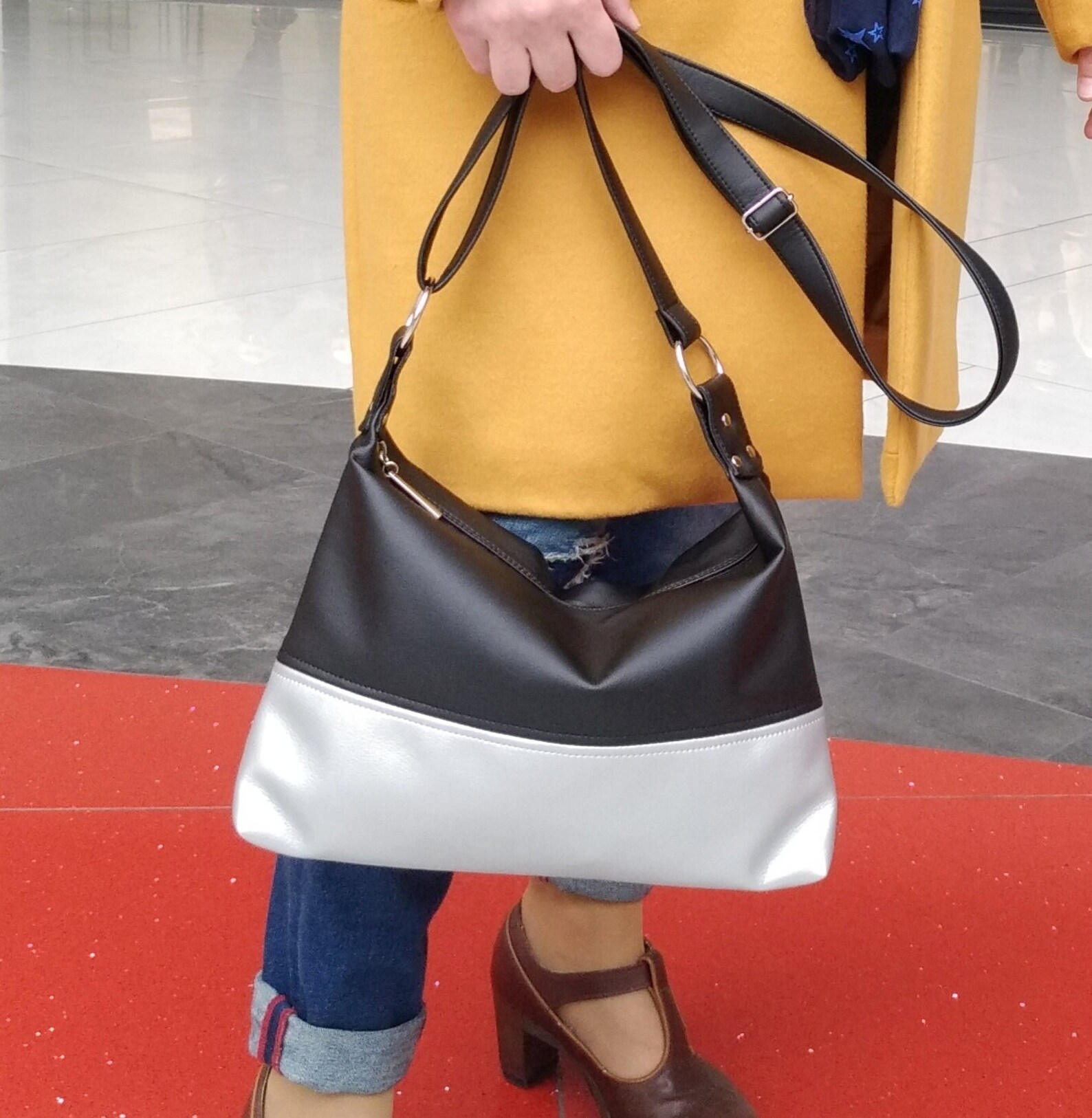 Leather Crossbody Bag Vegan Sack Bag Crossbody Bags Boho - Etsy