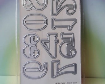 Number Die Set | Etsy