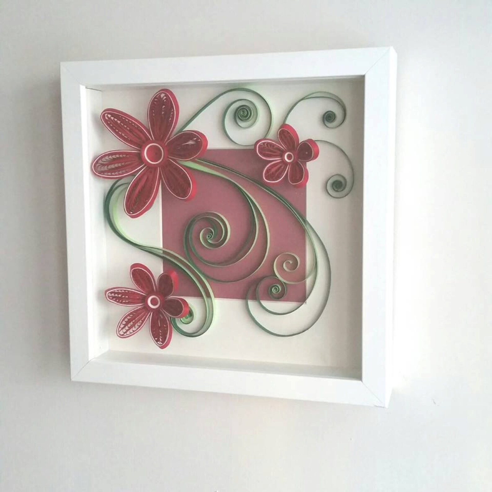 Quilling Art, Quilled Paper Art, Quilling Frame, Paper Wall Art, Wall ...