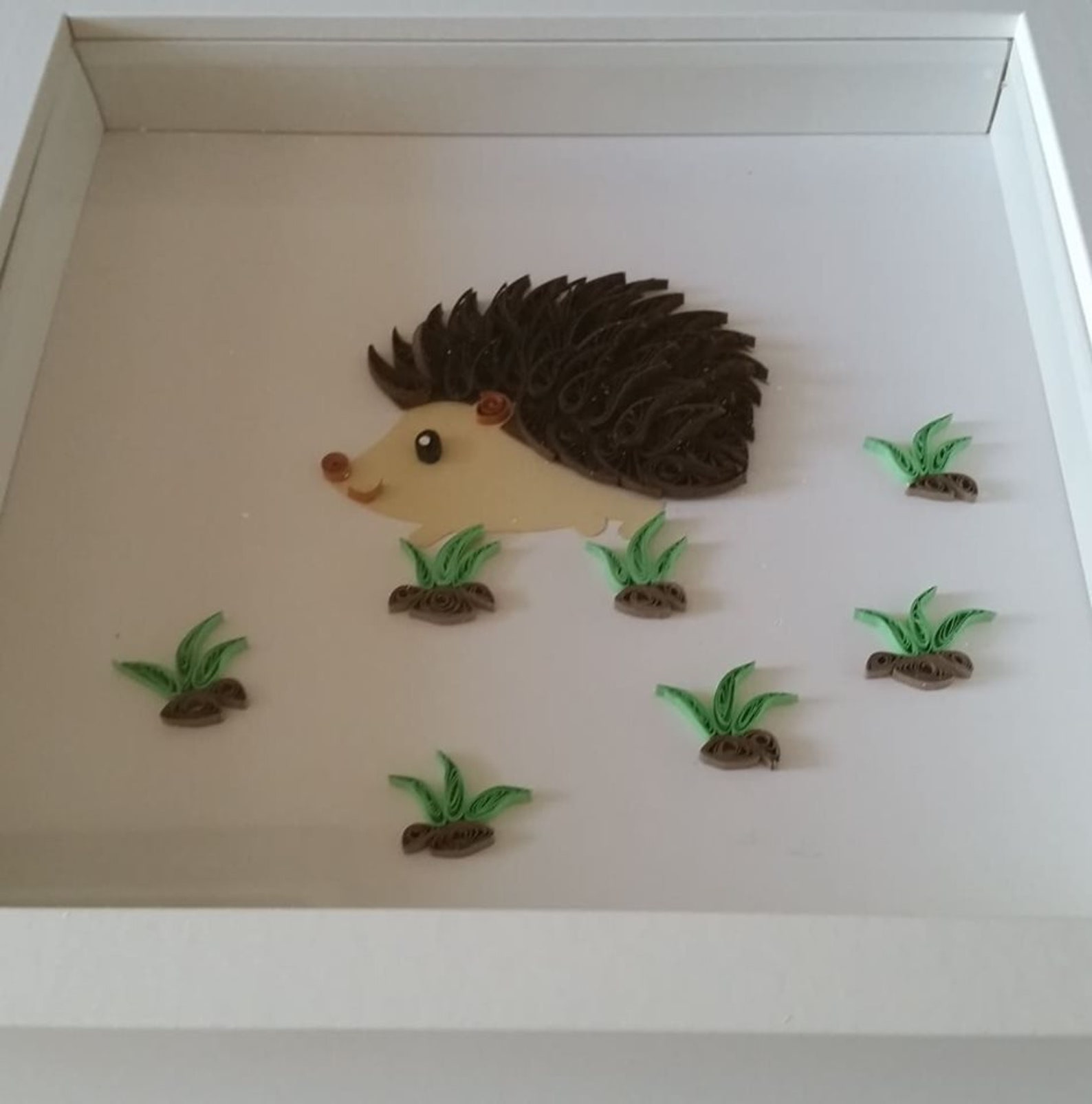 Quilling Hedgehog Quilling Art Paper Art Home Decor Wall | Etsy