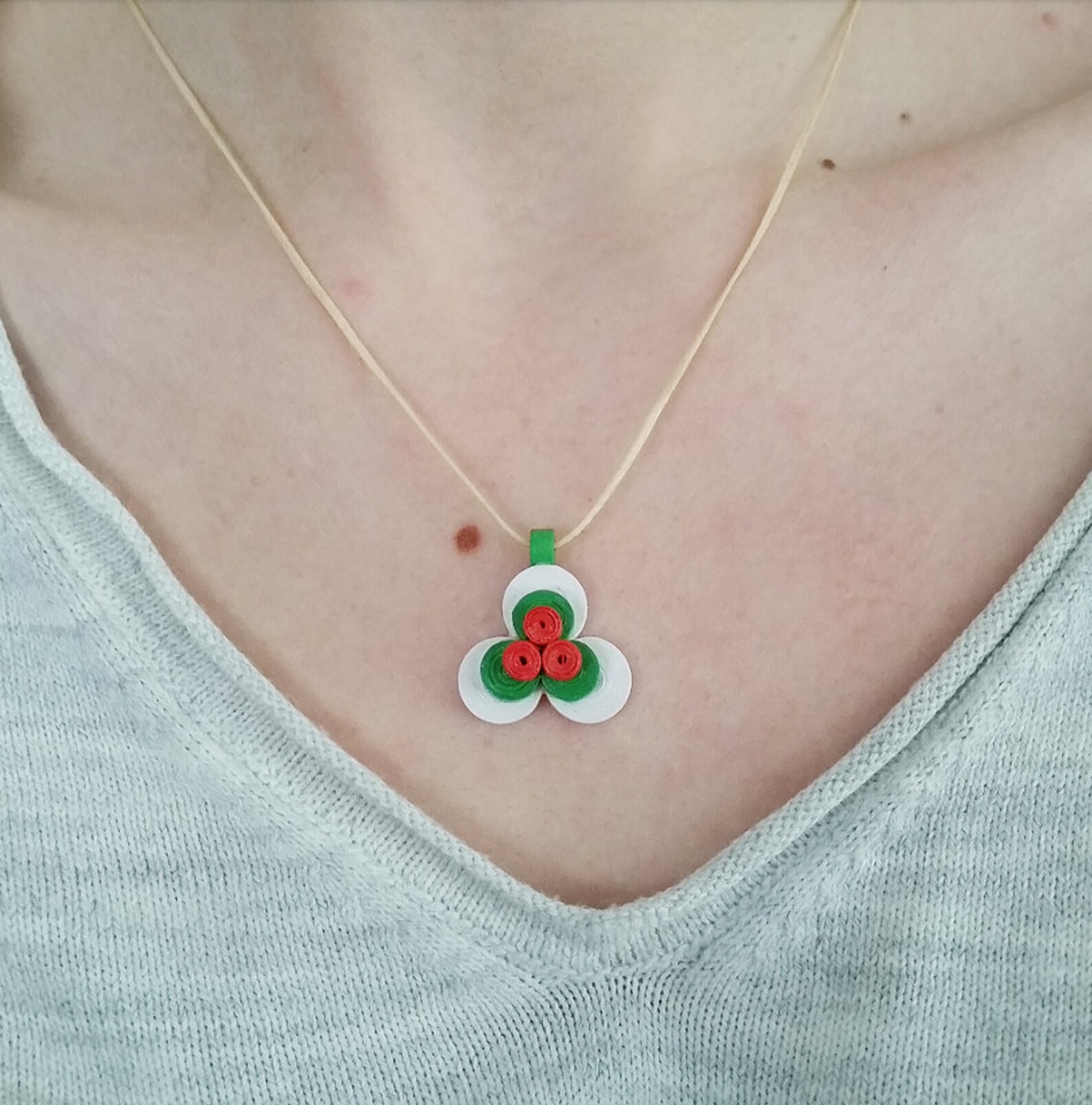 Buy Quilling Necklace Quilling Art Quilling Jewelry Quilling Online in ...