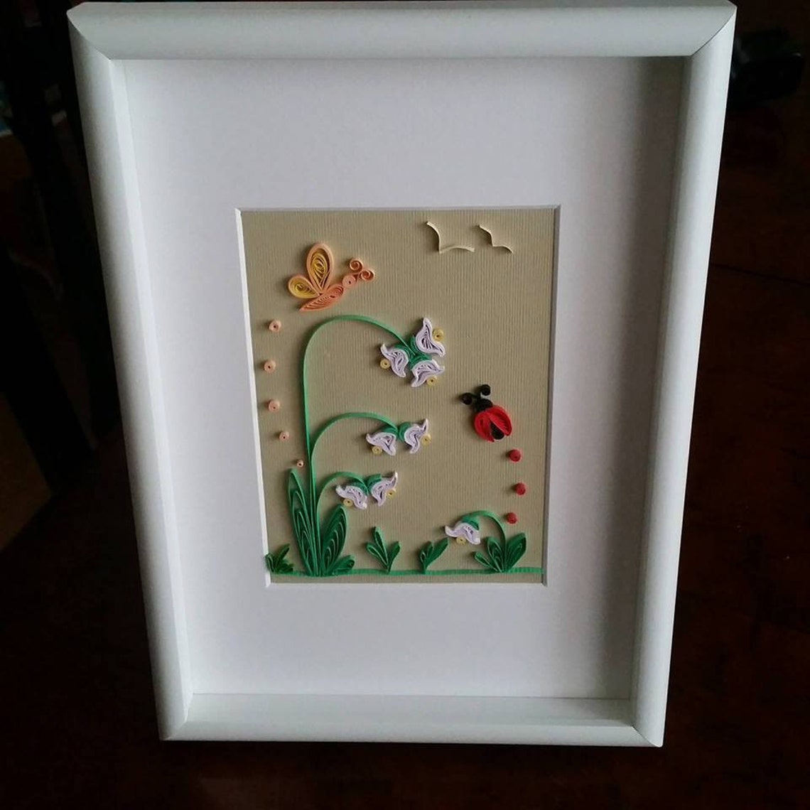 Quilling Art, Quilled Paper Art, Quilling Frame, Paper Wall Art, Wall ...