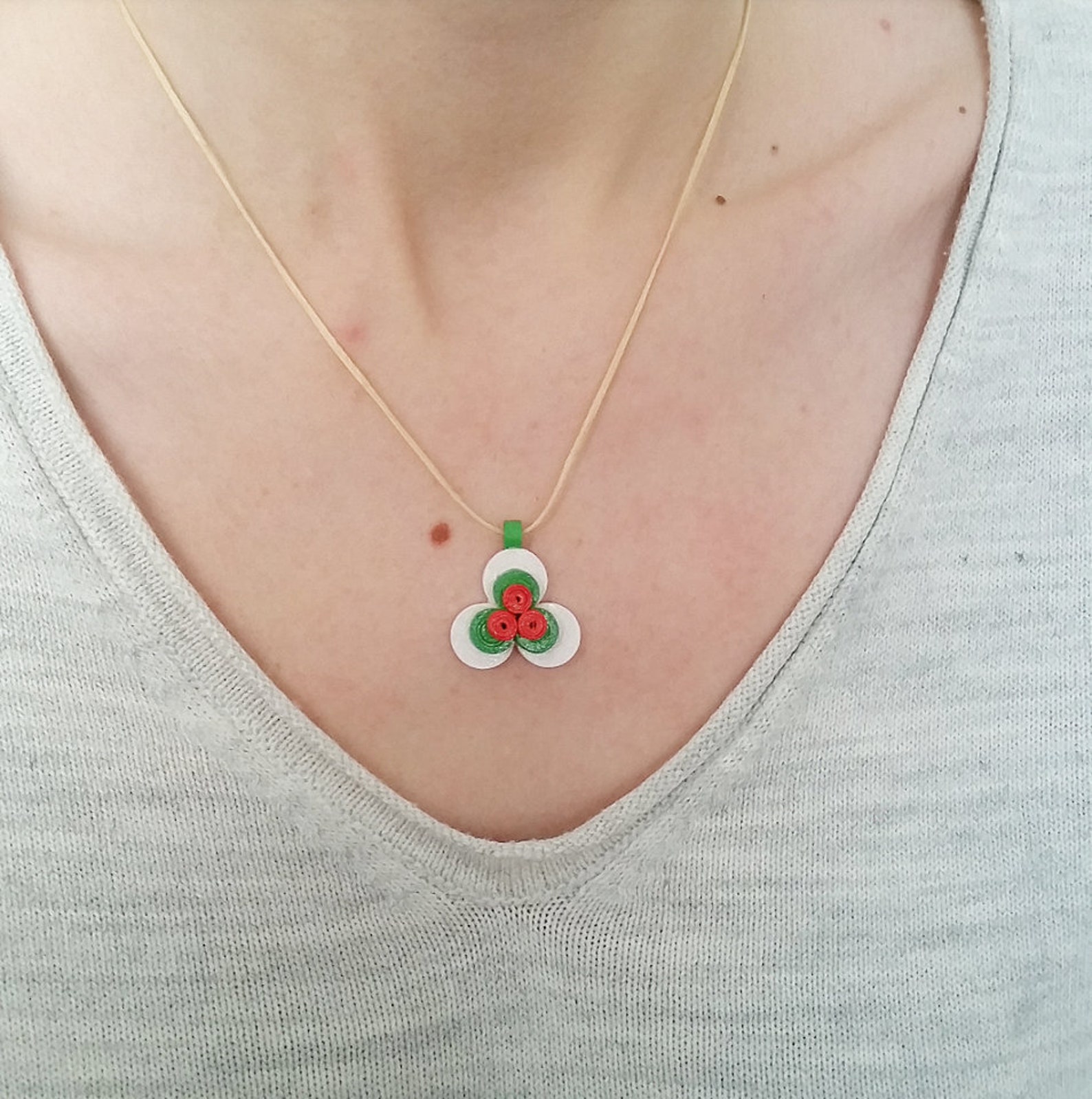 Buy Quilling Necklace Quilling Art Quilling Jewelry Quilling Online in ...
