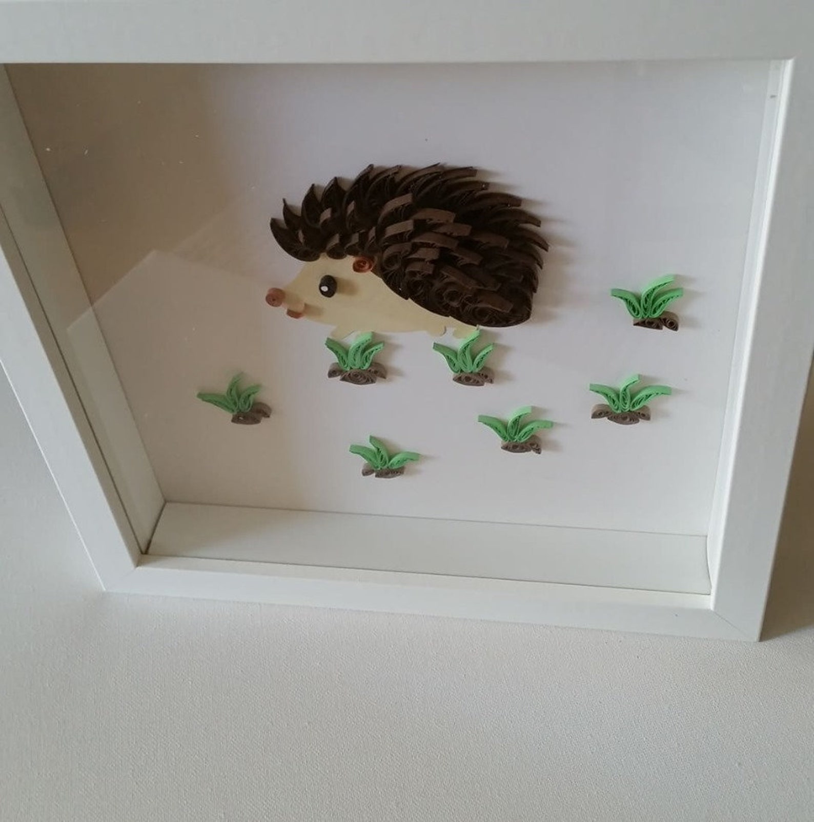 Quilling Hedgehog Quilling Art Paper Art Home Decor Wall | Etsy