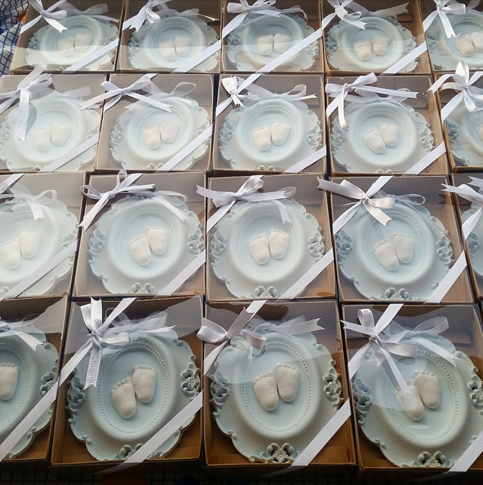 10 Baby Shower Gift Scented Stone Baby Shower Baptism Gift - Etsy