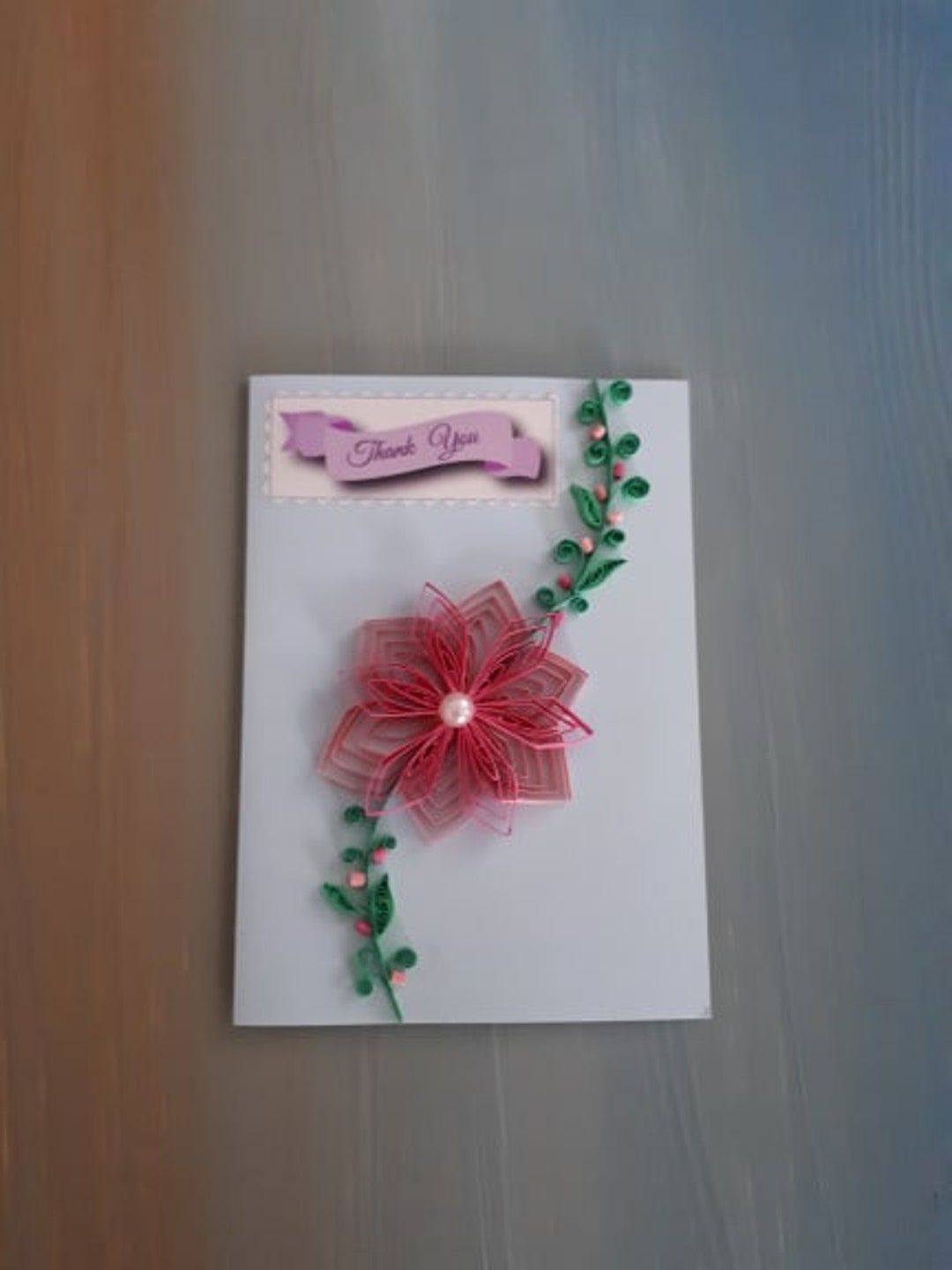 Quilling Thank You Card, Quilling Art, Mother's Day Card, Easter Card ...