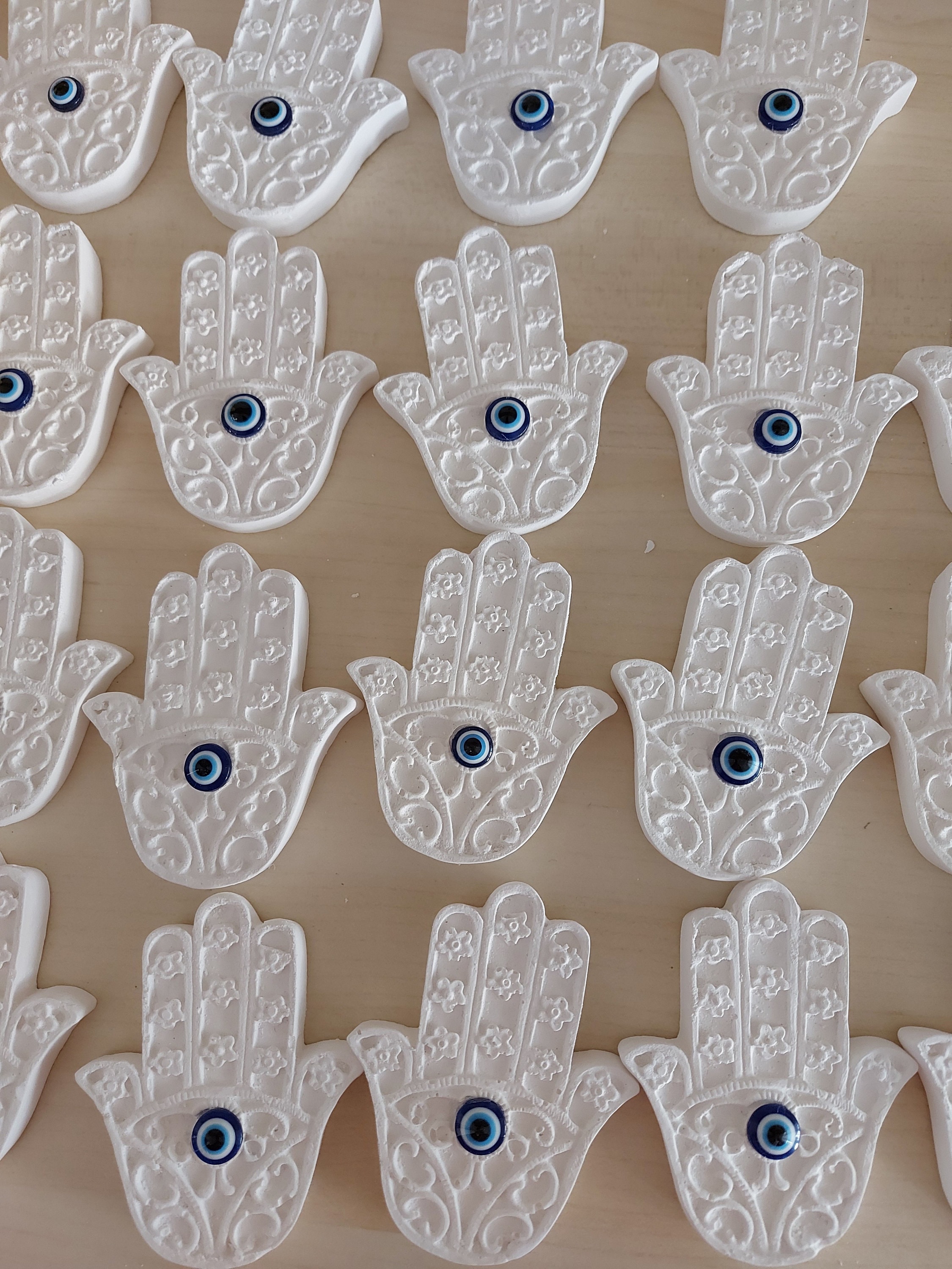 Scented Stone, Smell Stone, Hamsa's Hand Stone, Hamsa Hand, Evil Eye ...