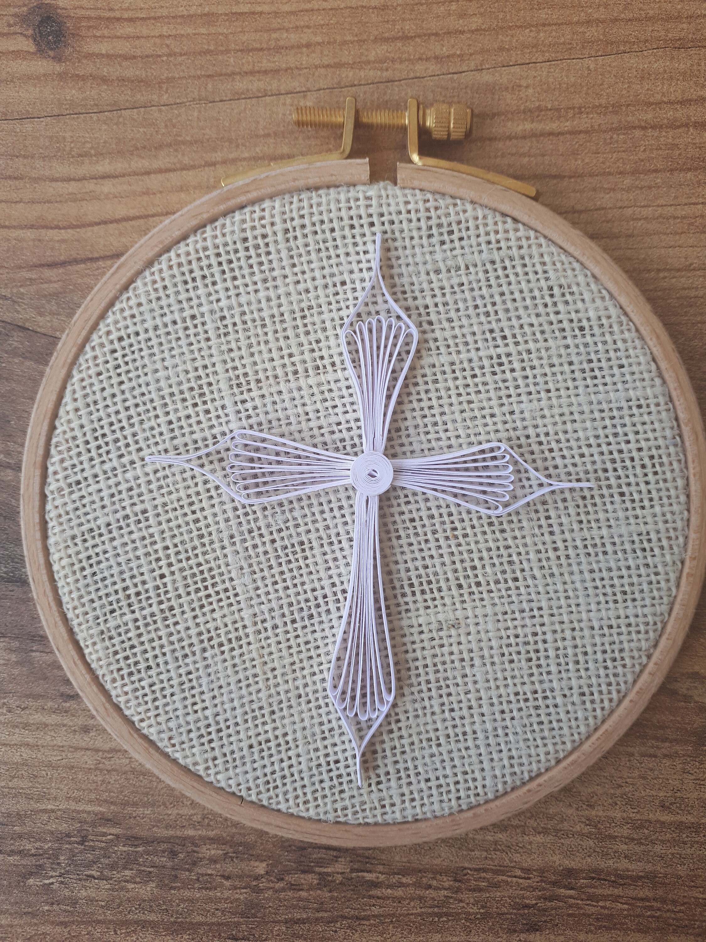 Quilling Cross, Original Paper Art Cross, Quilling Art, Quilling ...