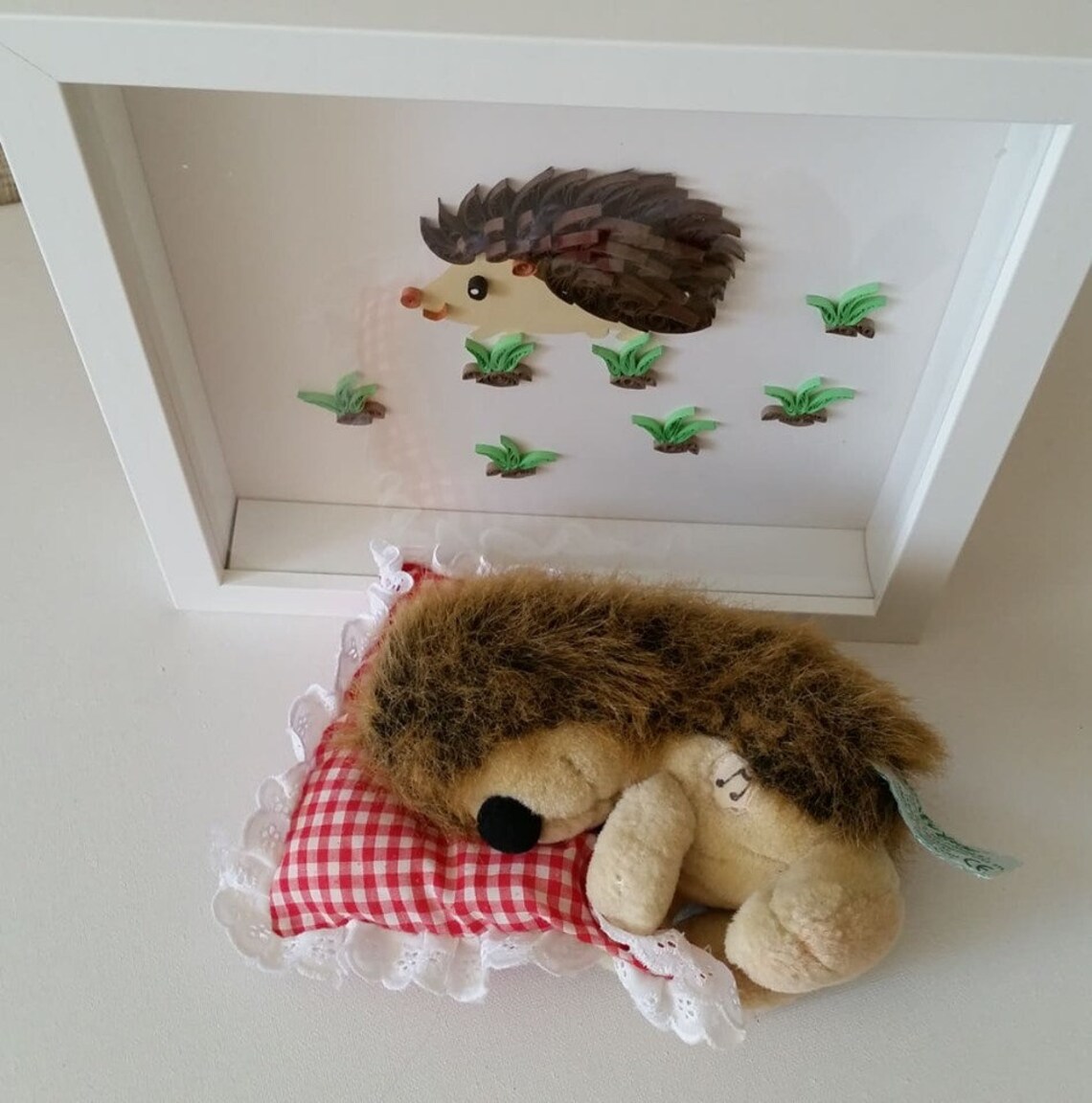 Quilling Hedgehog Quilling Art Paper Art Home Decor Wall | Etsy