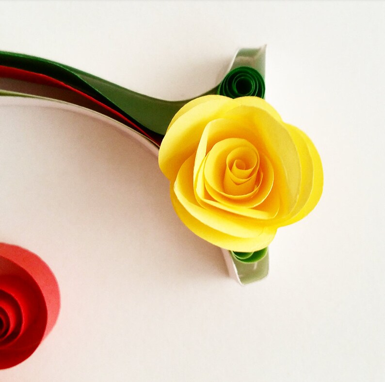 Quilled Letter Paper Art Monogram Letter G İnitial Letter - Etsy