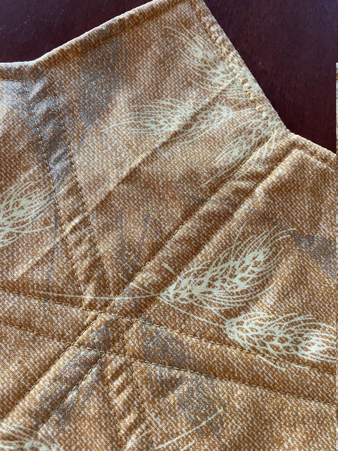 Falling Leaves Quilted Table Topper Fall Mug Rug Fall Leaf - Etsy