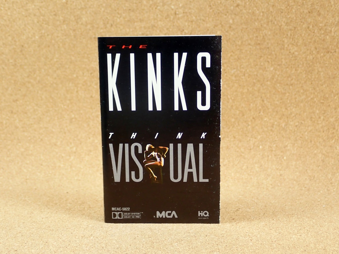 The Kinks Cassette Tape - Think Visual Album - 1986 MCA Records - US ...