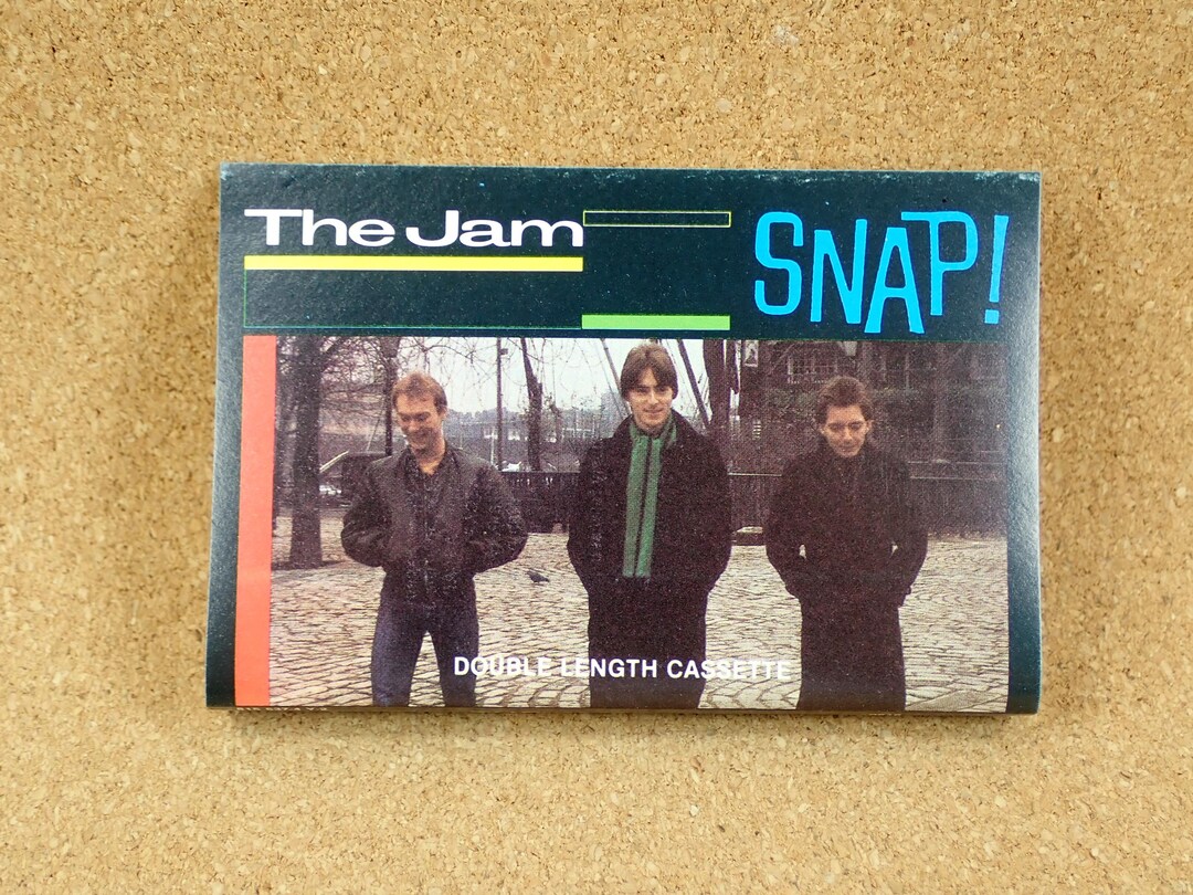 The Jam Cassette Tape - Snap Album - Polydor Records - Mod Rock - Near ...