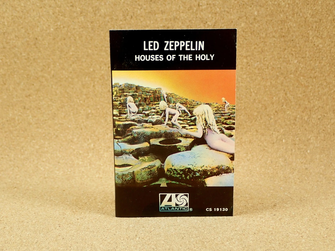 Led Zeppelin Cassette Tape - Houses of the Holy Album - US Recording ...