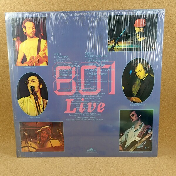 Live Rock Album - Etsy