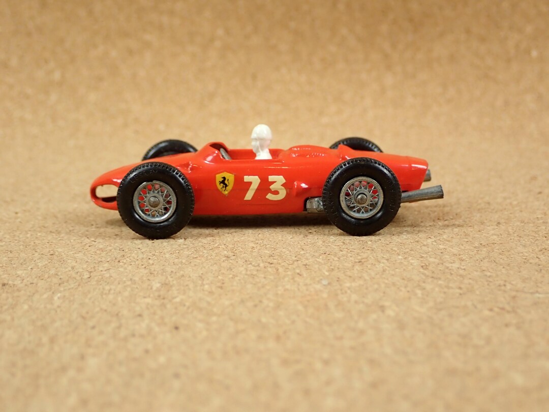 MATCHBOX No. 73 (73B2) Ferrari F1 Racing Car - 1960s Red Matchbox ...