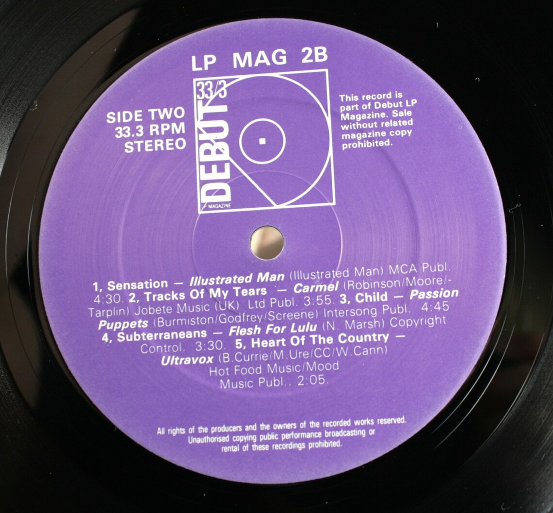 Debut LP Magazine - Various Artists - Issue 02 - 1984 UK Magazine With ...