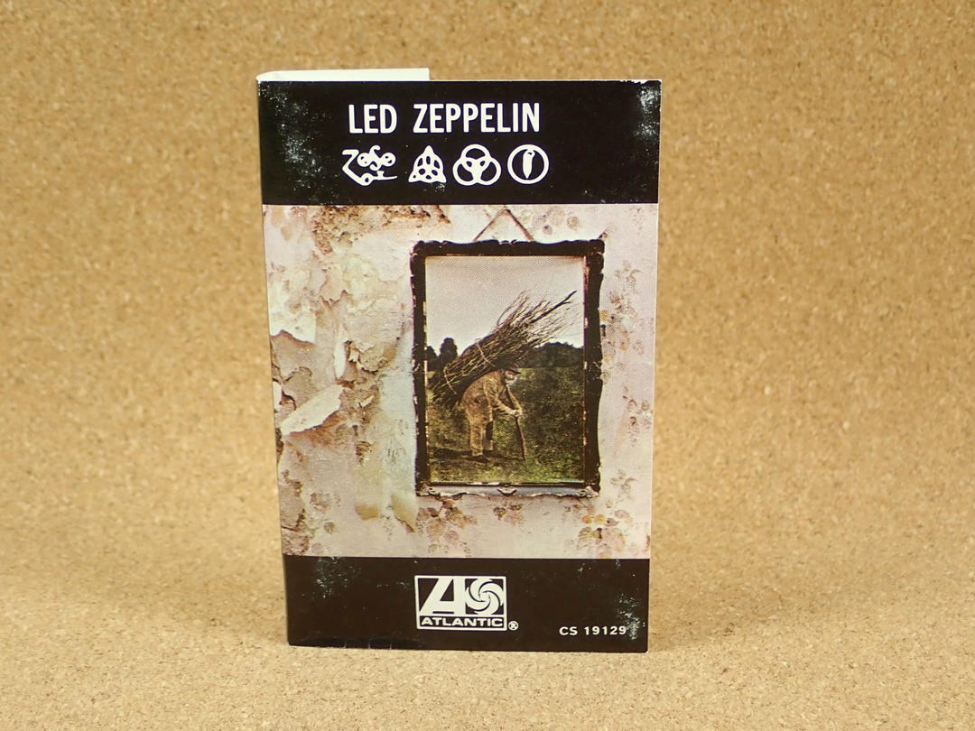 Led Zeppelin Cassette Tape - Untitled (aka Led Zeppelin IV or Runes ...