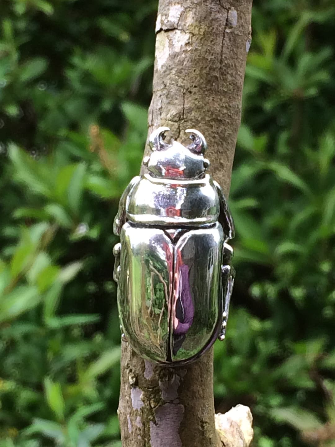 Sterling Silver Stag Beetle Ring - Handmade Insect Jewelry - Etsy