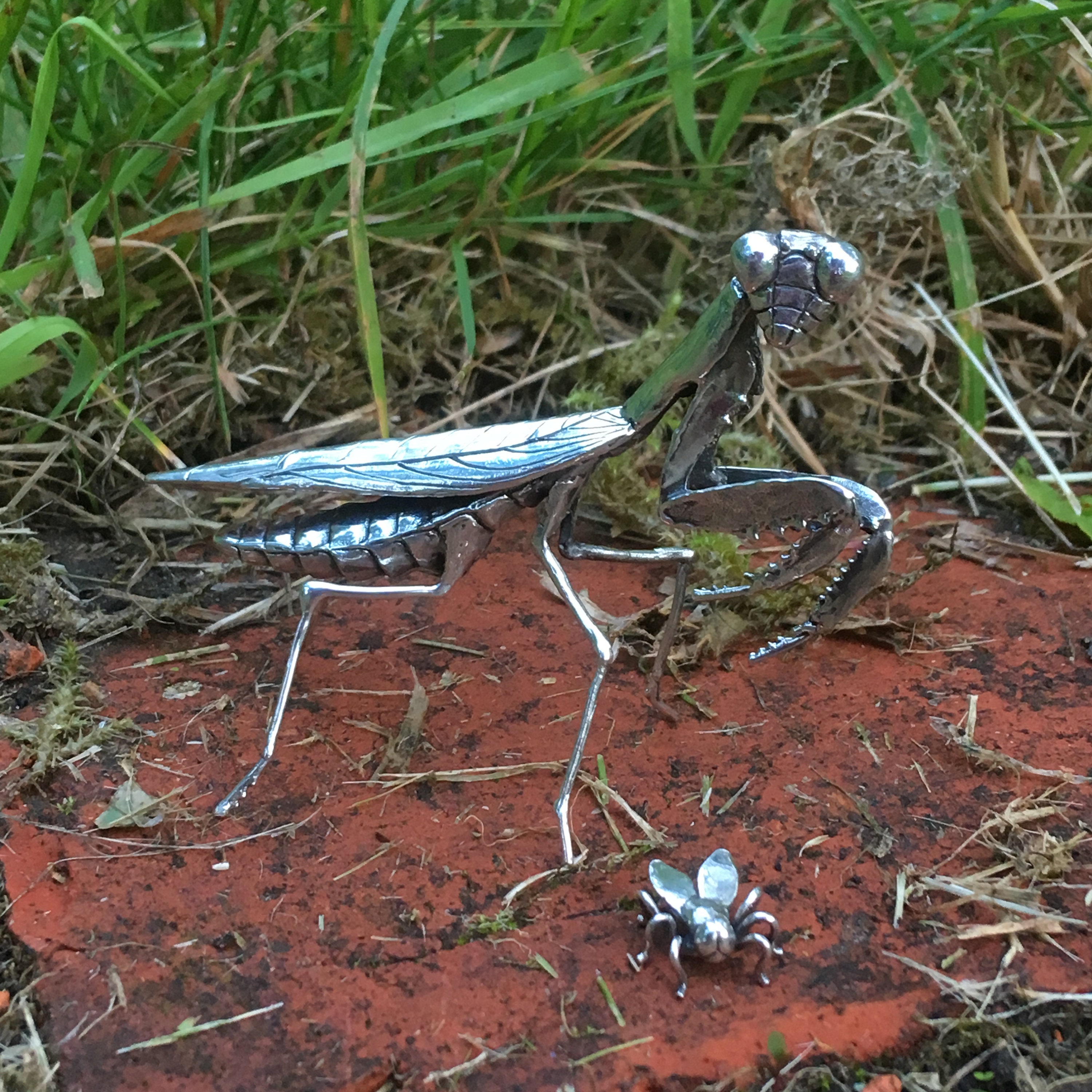 Praying Mantis Ornament European Praying Mantis Figurine - Etsy UK