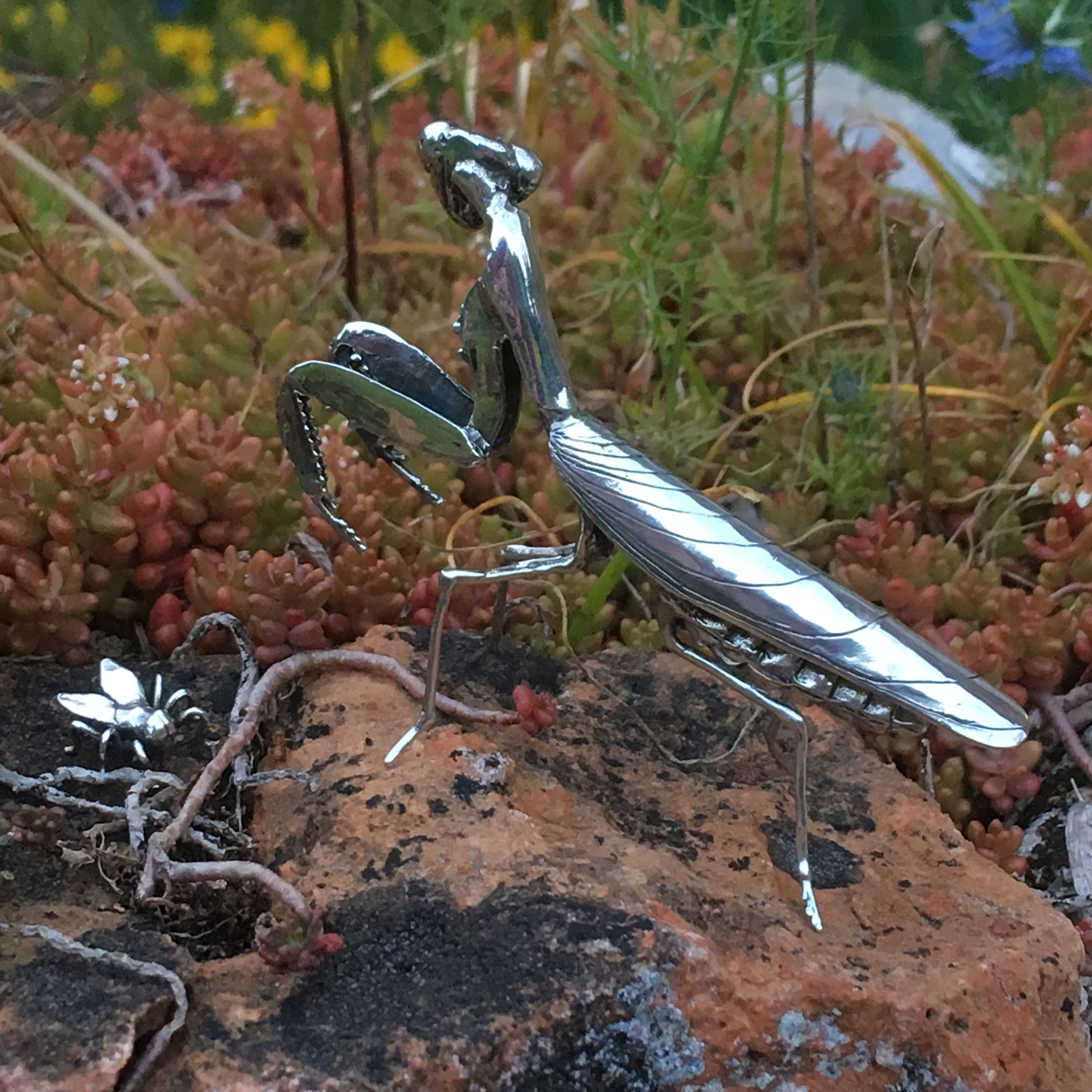 Praying Mantis Ornament European Praying Mantis Figurine - Etsy UK