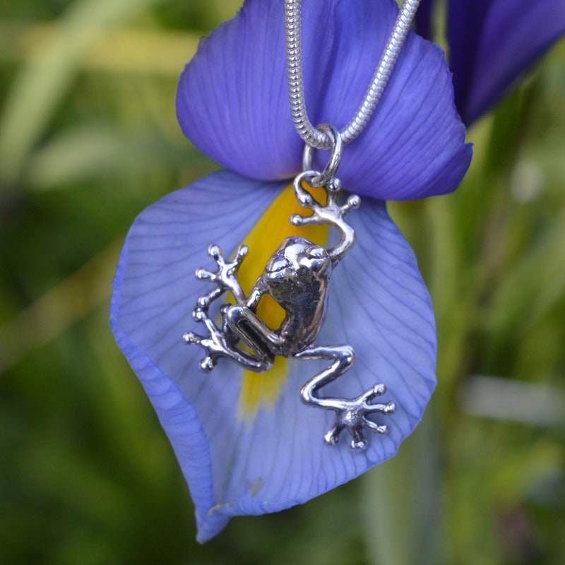 Tree Frog Pendant - Etsy